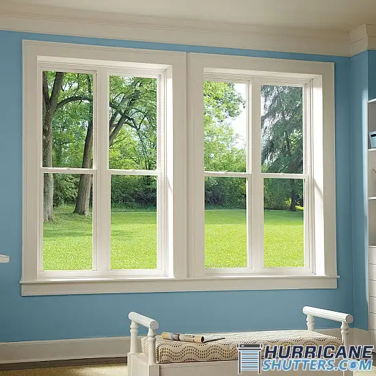 Single Hung Impact Window 7700 Lawson (Fullview)