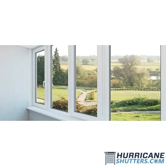 Casement Impact Window 3200 Lawson X (Fullview)