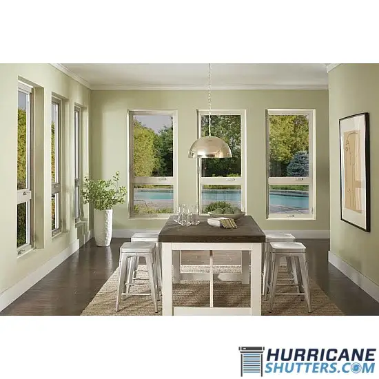 Casement Impact Window 3200 Lawson X (Fullview)