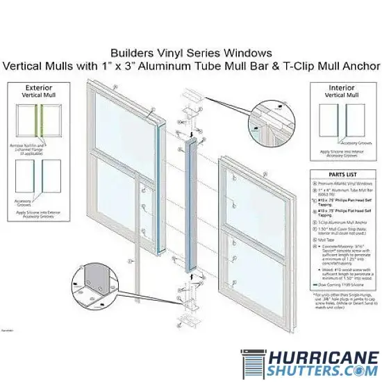 dummy mullion window